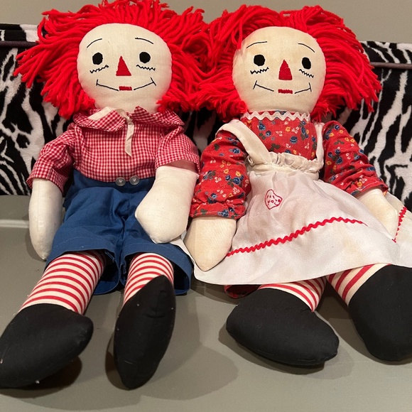 Toys | Raggedy Ann And Raggedy Andy Dolls | Poshmark